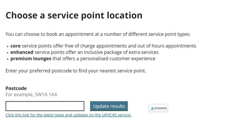 Biometrics Appointment for UK Visas (UKVCAS Process Explained)